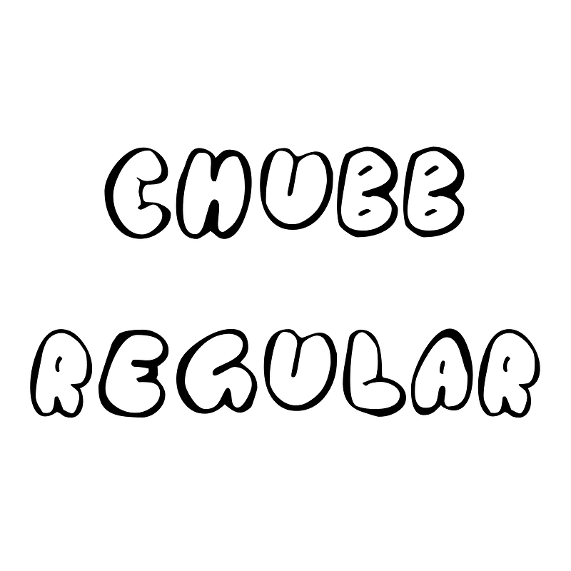 Chubb Regular Free Fonts On