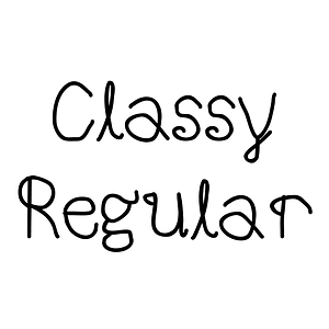 Classy Regular - Free fonts on creazilla.com