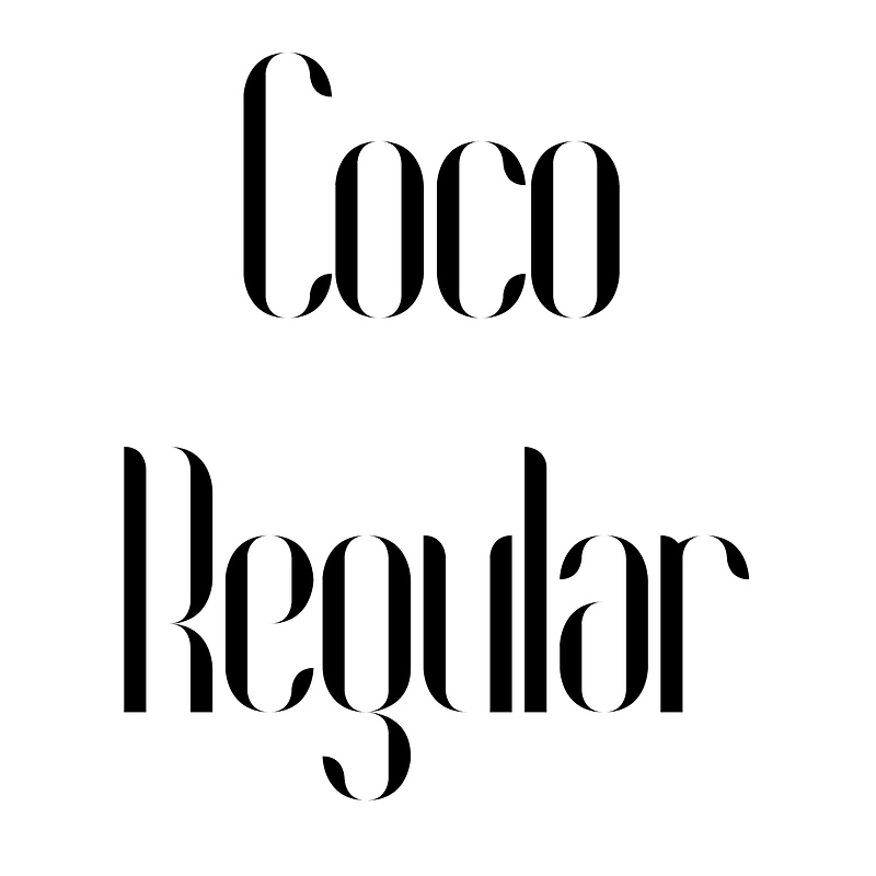 Coco Regular font - Free fonts on Creazilla | Creazilla