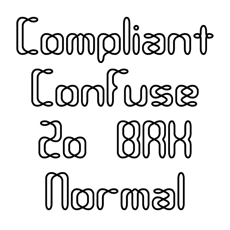 Compliant Confuse 2o BRK Normal Creazilla compliant-confuse-2o-brk-normal-creazilla