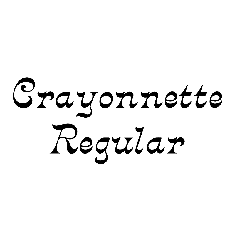 Crayonnette Regular font - Free fonts on Creazilla | Creazilla