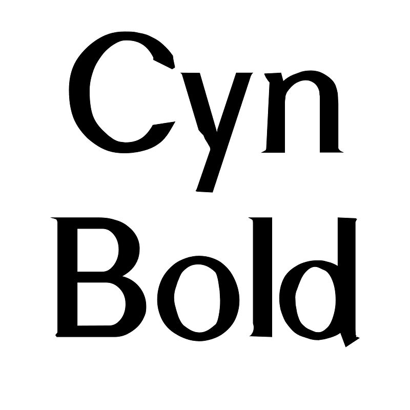 Cyn Bold - Free fonts on creazilla.com