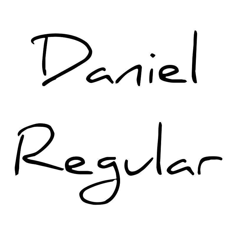 Daniel Regular - Free fonts on creazilla.com