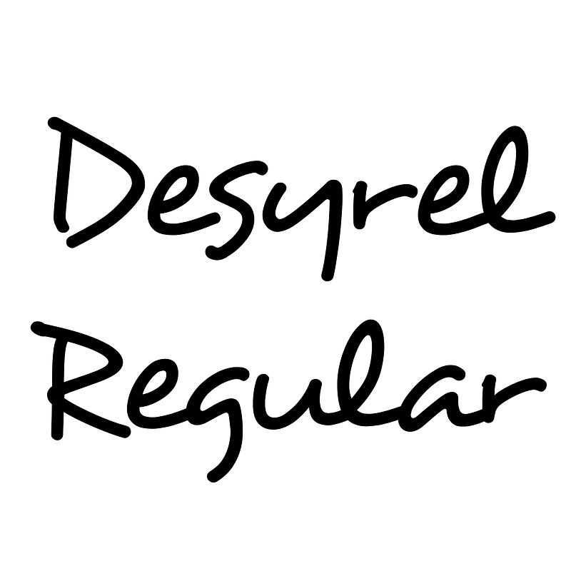 Desyrel Regular | Creazilla