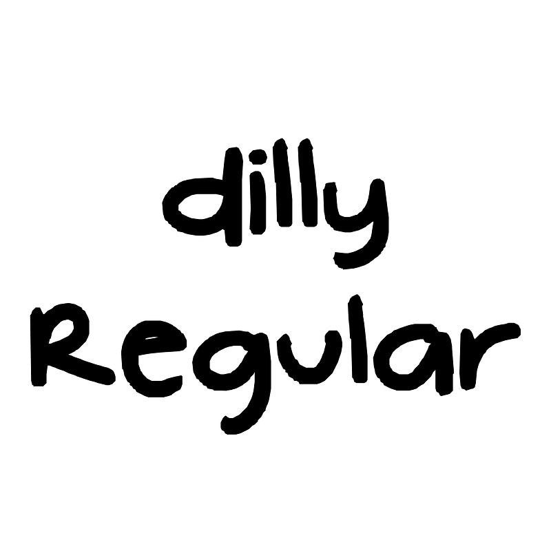 dilly Regular font - Free fonts on Creazilla | Creazilla