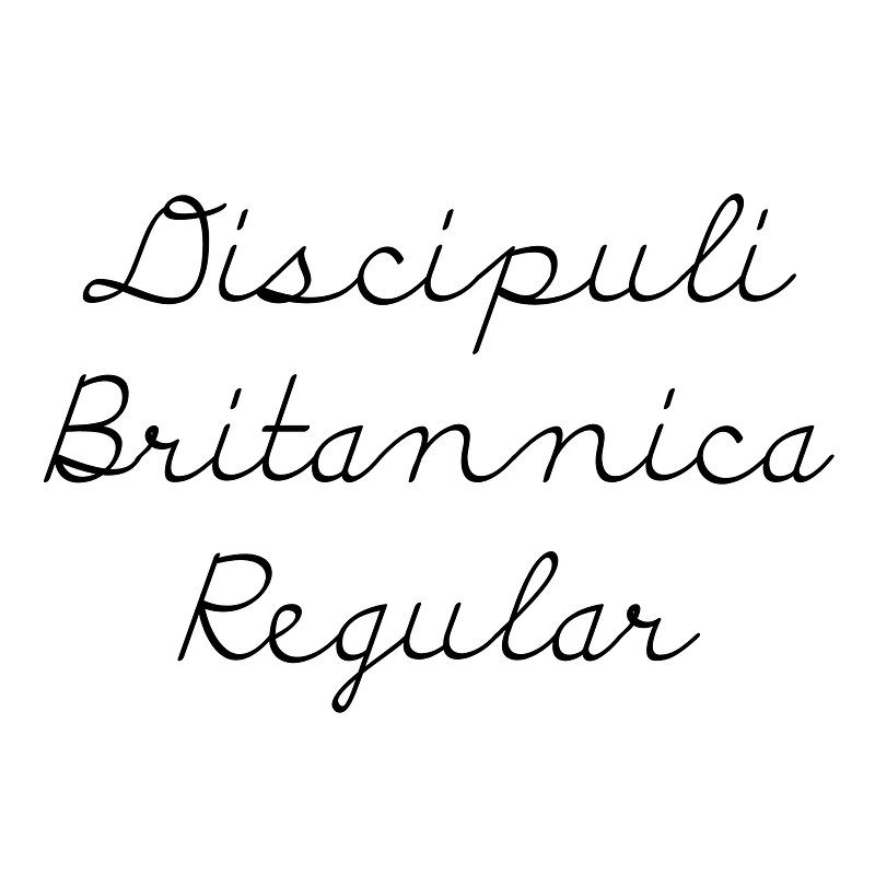 Discipuli Britannica Regular font - Free fonts on Creazilla | Creazilla
