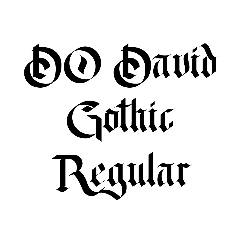 DO David Gothic Regular