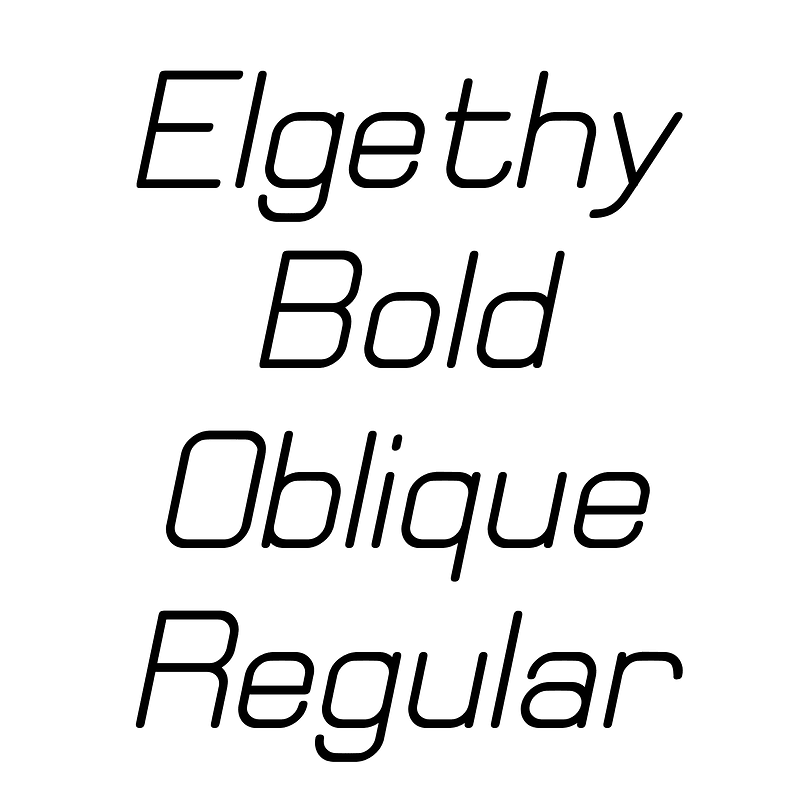 Elgethy Bold Oblique Regular - Free fonts on creazilla.com