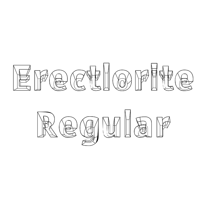 Erectlorite Regular | Creazilla