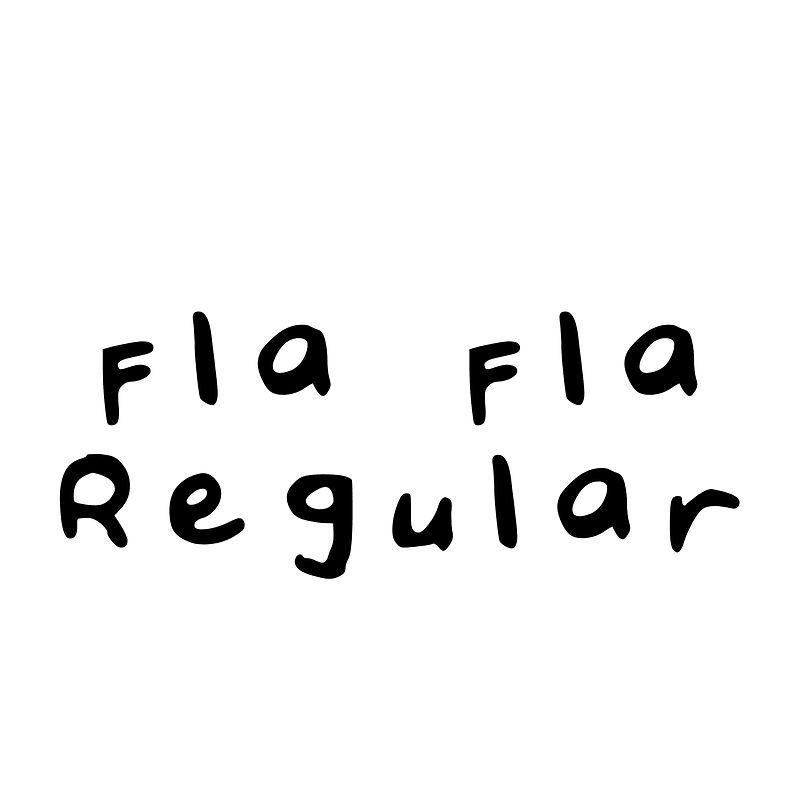 Fla Fla Regular font - Free fonts on Creazilla | Creazilla