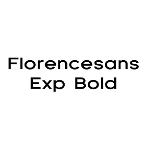 Florencesans Exp Bold - Free fonts on creazilla.com