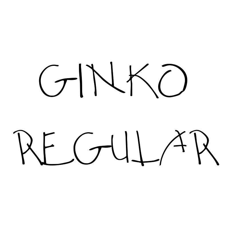 Ginko Regular font - Free fonts on Creazilla | Creazilla