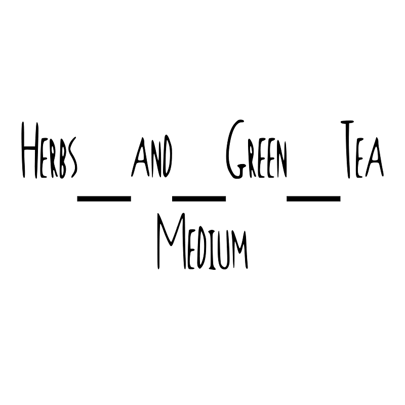 Herbs_and_Green_Tea Medium - Free fonts on creazilla.com