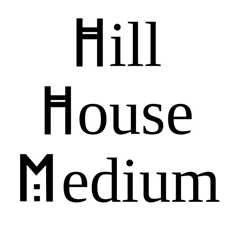 Hill House Medium - Free fonts on creazilla.com