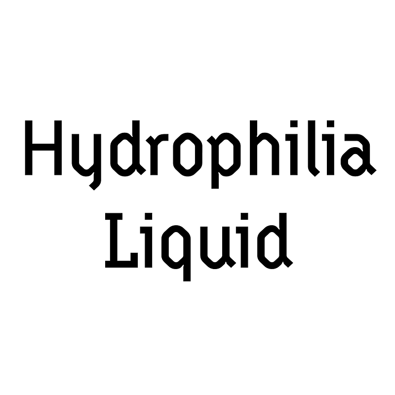 Hydrophilia Liquid - Free fonts on creazilla.com
