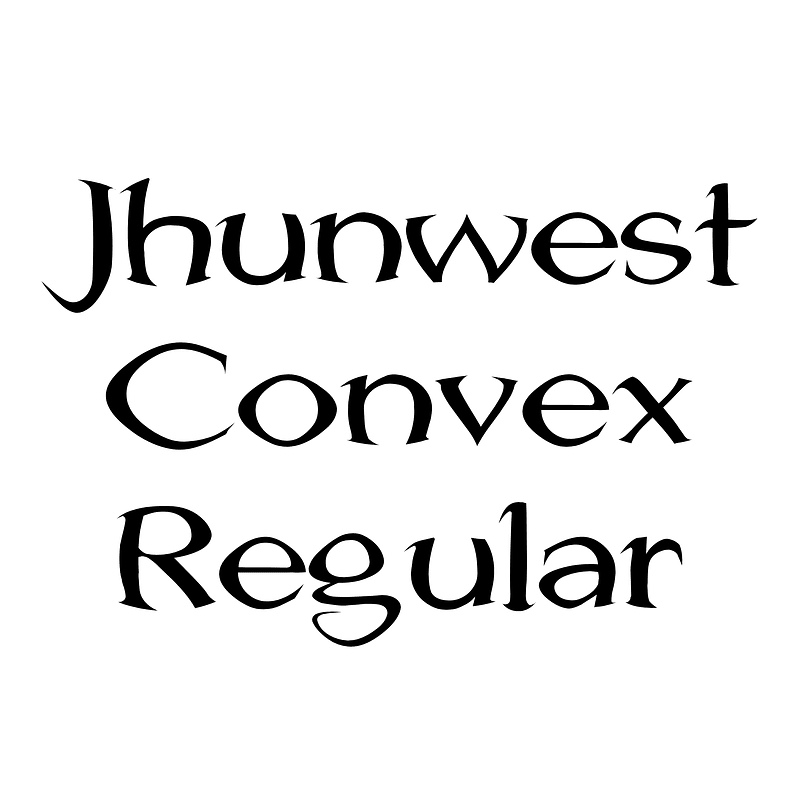 Jhunwest Convex Regular | Creazilla