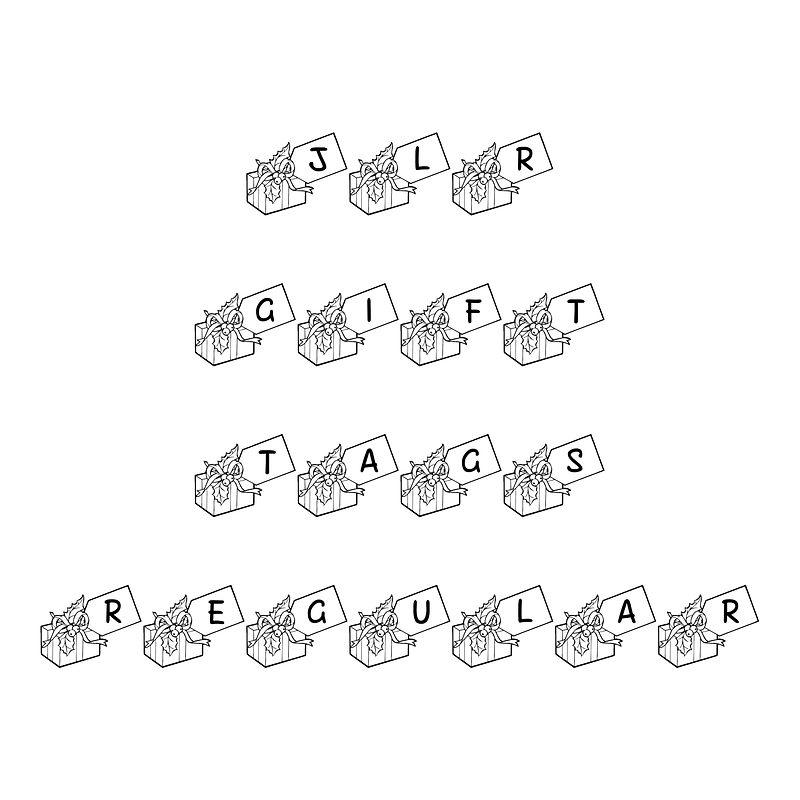 JLR Gift Tags Regular font - Free fonts on Creazilla | Creazilla
