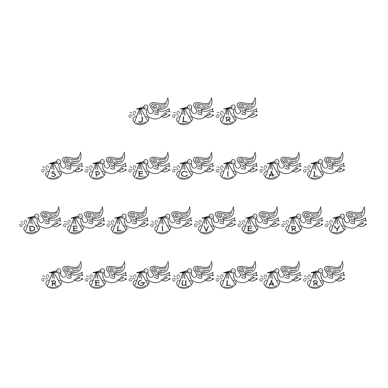 JLR Special Delivery Regular - Free fonts on creazilla.com