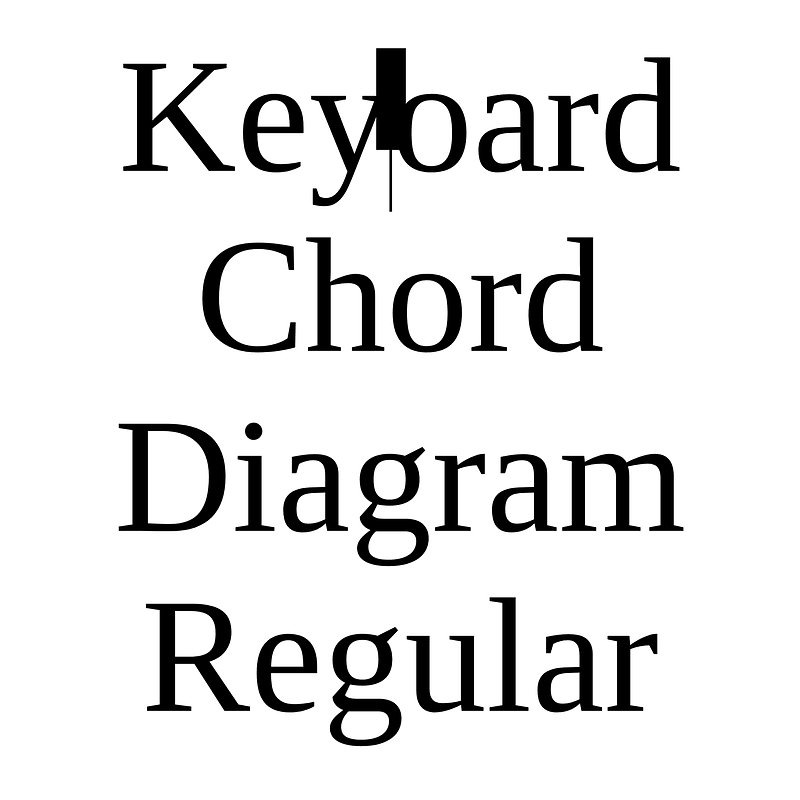 Keyboard Chord Diagram Regular font - Free fonts on Creazilla | Creazilla