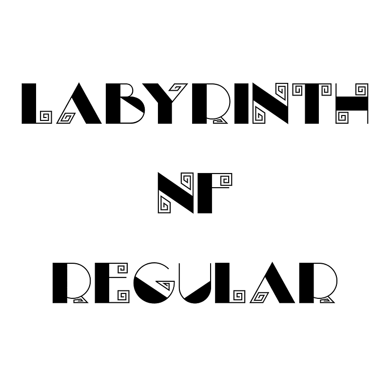 Labyrinth NF Regular - Free fonts on creazilla.com