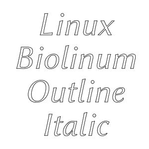 Linux Biolinum Outline Bold font - Free fonts on Creazilla | Creazilla
