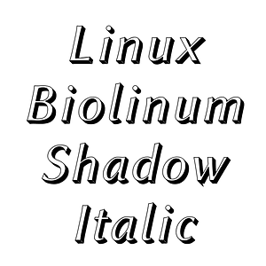 Linux Biolinum Outline Bold font - Free fonts on Creazilla | Creazilla