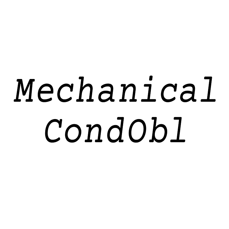 Mechanical CondObl - Free fonts on creazilla.com