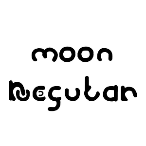 moon Regular - Free fonts on creazilla.com