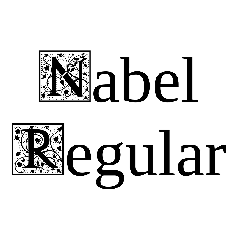 Nabel Regular | Creazilla