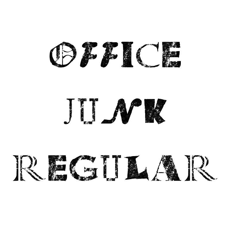 Office Junk Regular | Creazilla