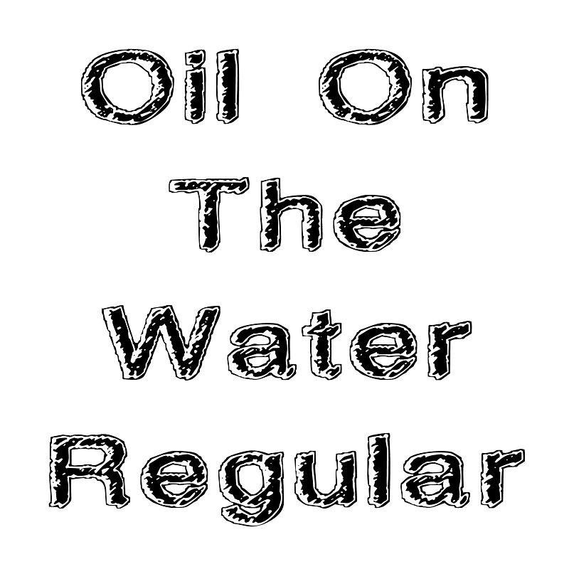 Oil On The Water Regular - Free fonts on creazilla.com