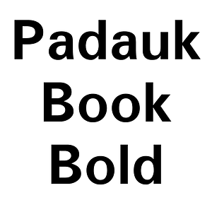 Padauk Bold font - Free fonts on Creazilla | Creazilla