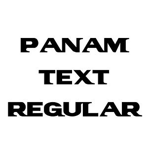 PanAm LogoText Regular font - Free fonts on Creazilla | Creazilla