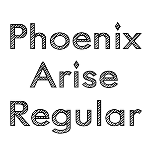 Phoenix Arise Regular - Free fonts on creazilla.com