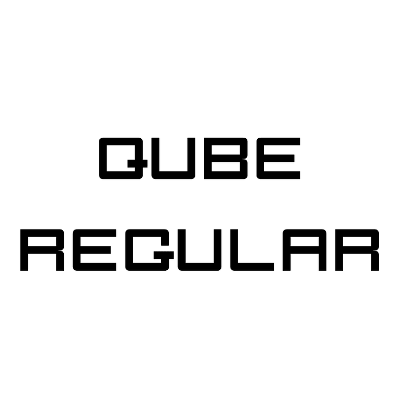 QUBE Regular | Creazilla
