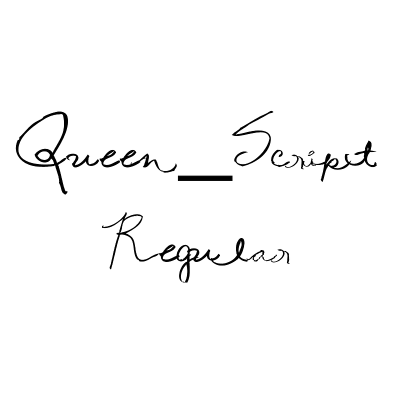 Queen_Script Regular font - Free fonts on Creazilla | Creazilla
