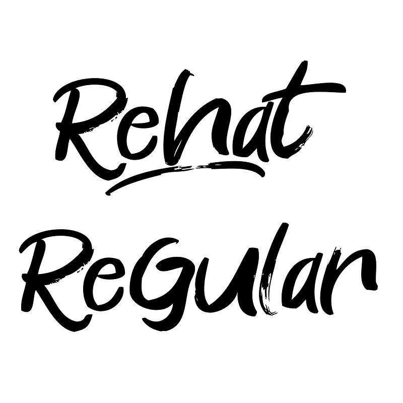 Rehat Regular - Free fonts on creazilla.com