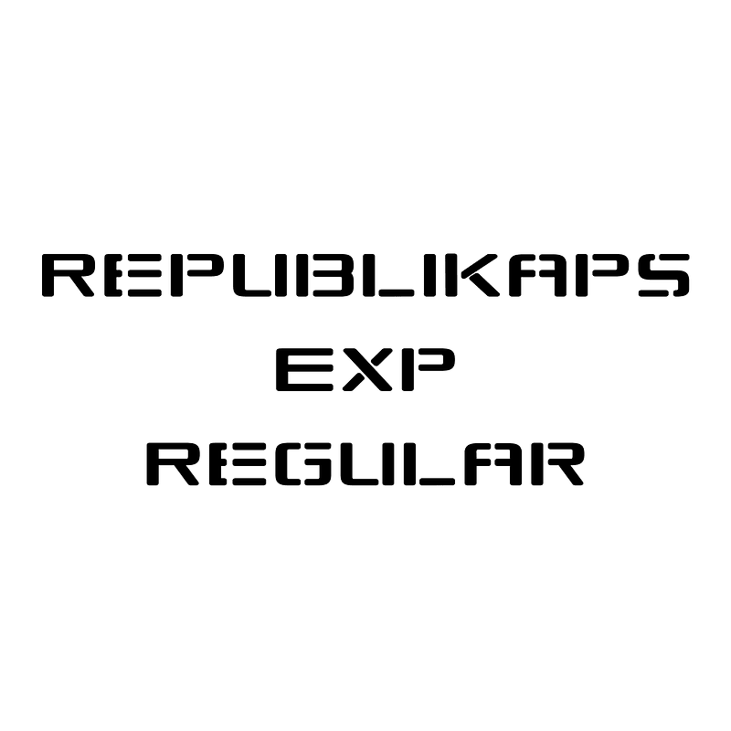 Republikaps Exp Regular font - Free fonts on Creazilla | Creazilla