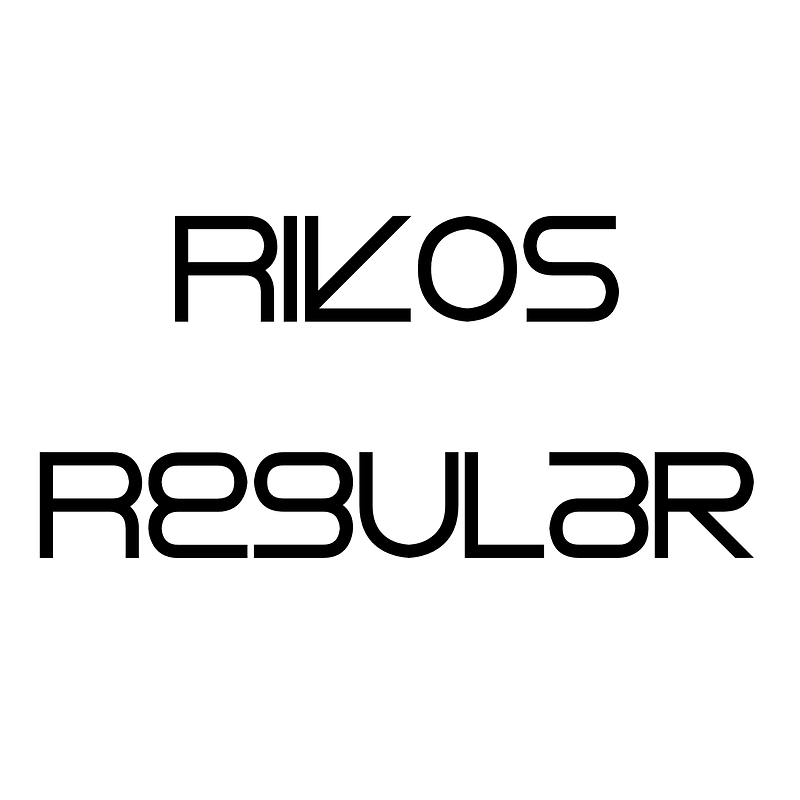 Rikos Regular - Free fonts on creazilla.com