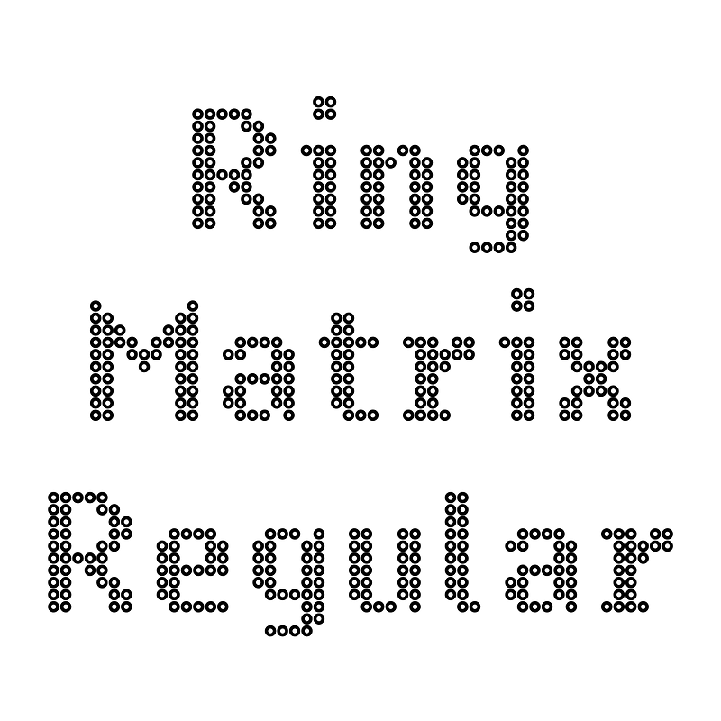 Ring Matrix Regular Creazilla
