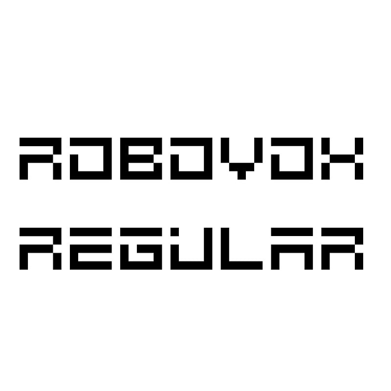 Robovox Regular | Creazilla