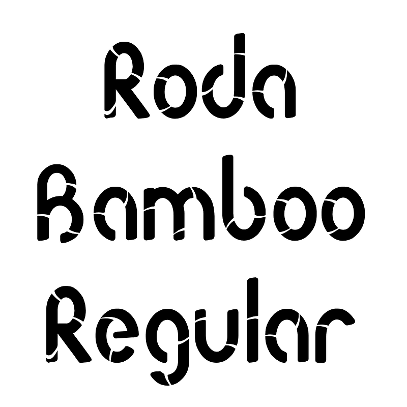 Roda Bamboo Regular | Creazilla