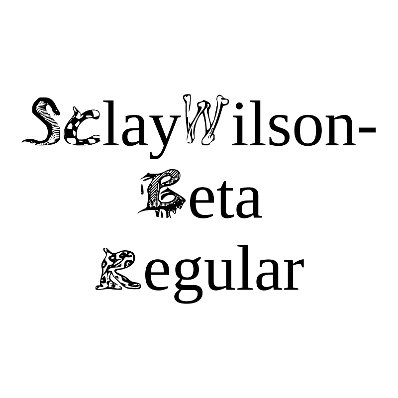 SClayWilson-Beta Regular | Creazilla