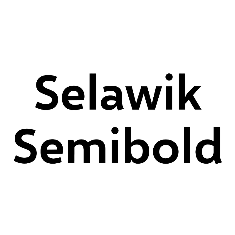 Selawik Semibold font - Free fonts on Creazilla | Creazilla