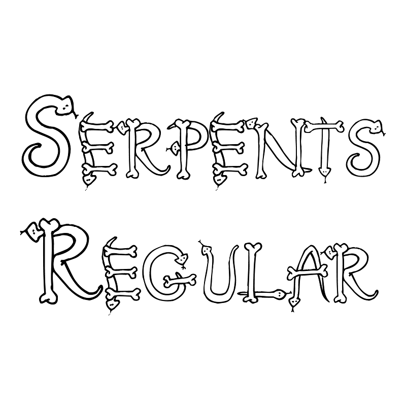 Serpents Regular - Free fonts on creazilla.com