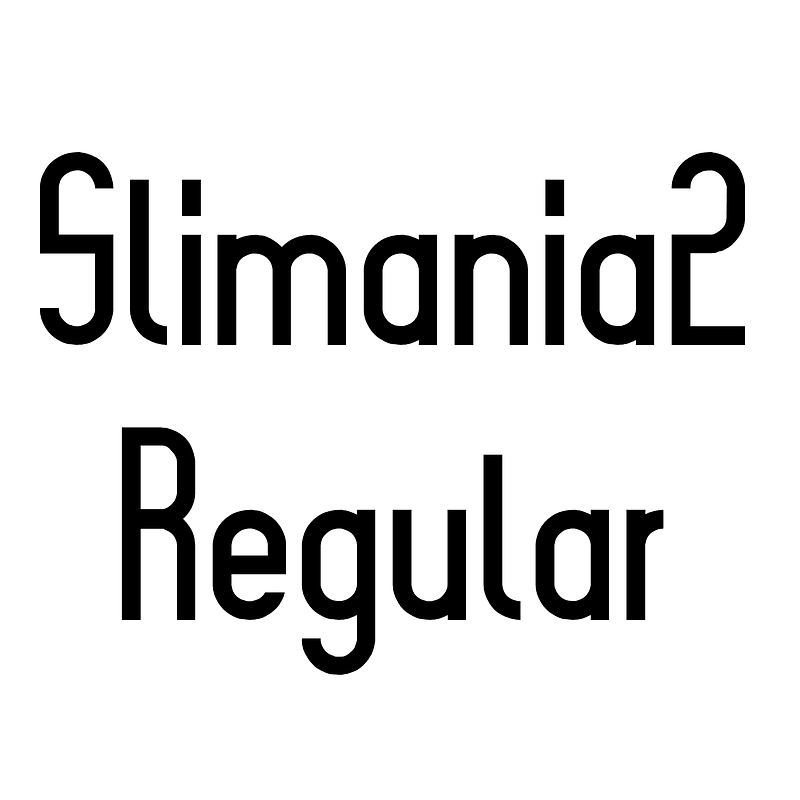 Slimania2 Regular | Creazilla