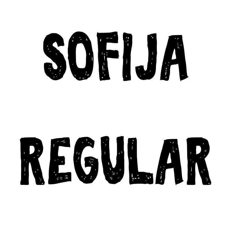 Sofija Regular - Free fonts on creazilla.com