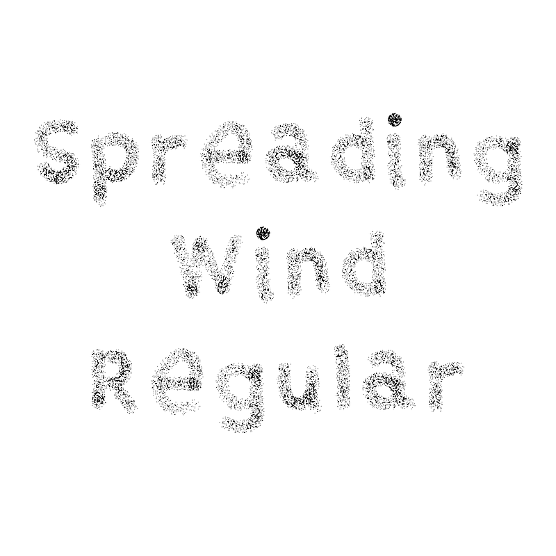 Spreading Wind Regular - Free fonts on creazilla.com