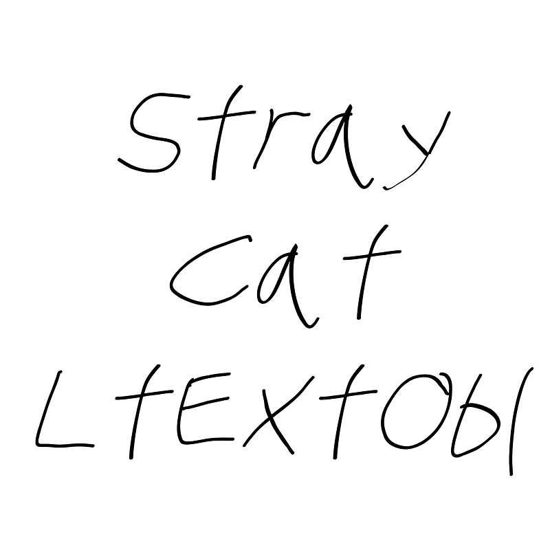 Stray Cat LtExtObl font - Free fonts on Creazilla | Creazilla