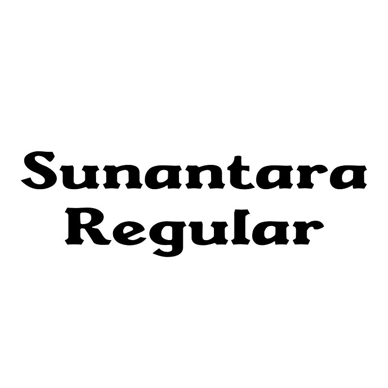 Sunantara Regular | Creazilla